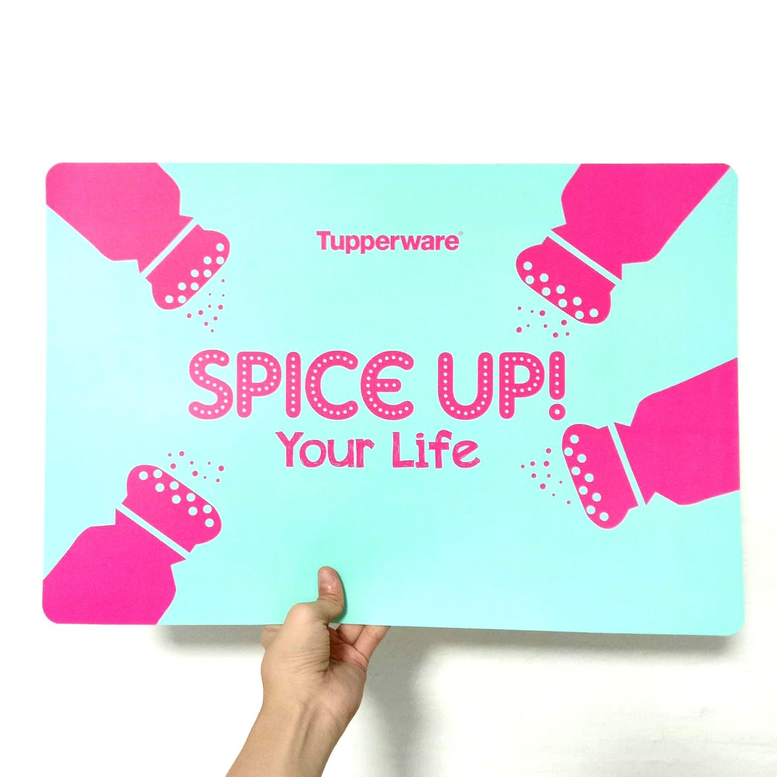 Tupperware Wonderful Life Mate Kitchen Table Place Mats Set of 4 ...