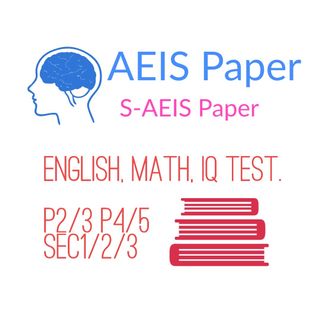AEIS exam paper|PDF Hard|Soft copy|pdf|p2|p3|p4|p5|sec1|sec2|sec3 ...