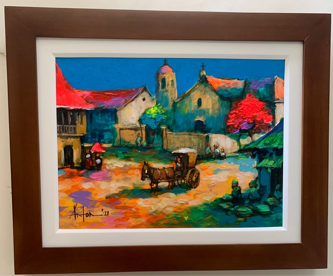 ANTON MAHILUM PAINTING, Hobbies & Toys, Stationary & Craft, Art ...