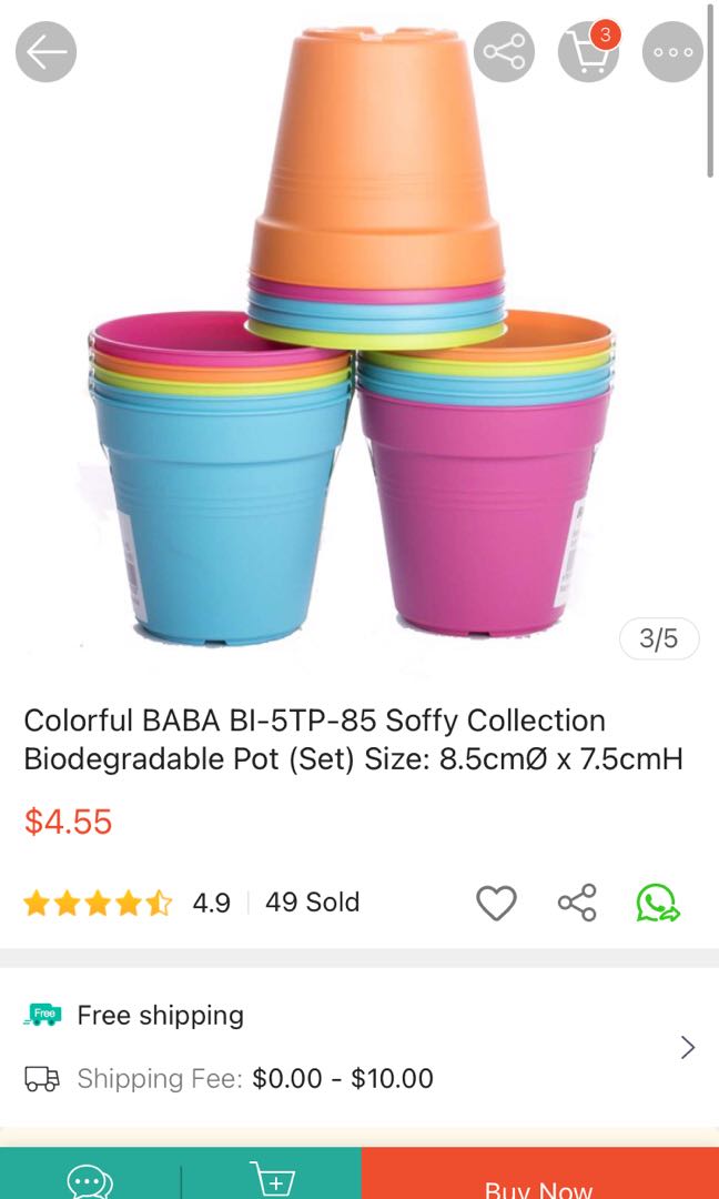 Set of Baba pot, Furniture & Home Living, Gardening, Plants & Seeds on ...
