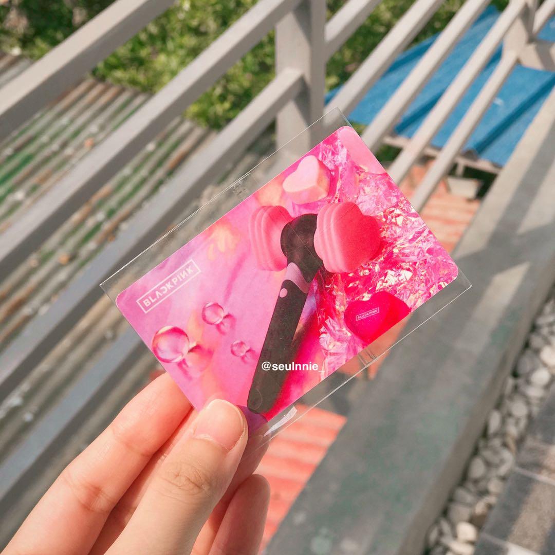 OFFICIAL Blackpink Jennie Lightstick Version 2 (LSV2) Photocard YG ...