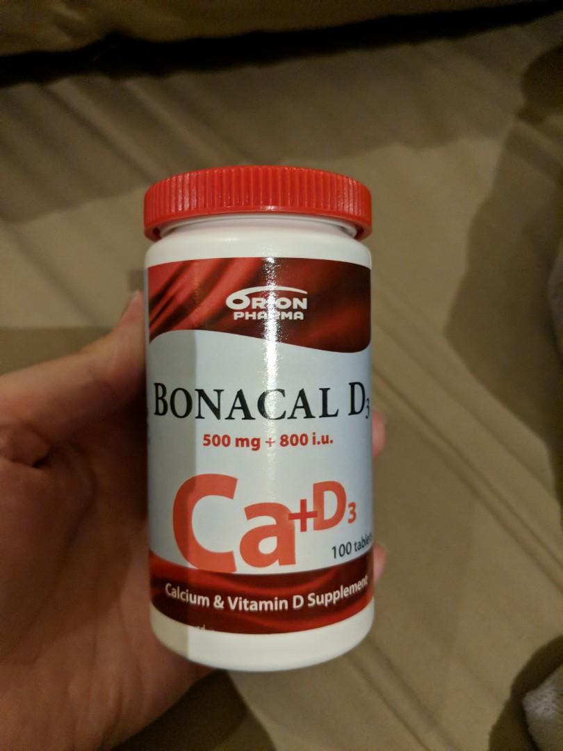 Bonacal D3 Tablet 500 mg + 800 IU, Everything Else on Carousell