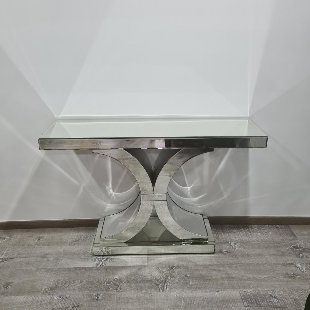 CC Mirrored Console Table, Furniture & Home Living, Furniture, Tables ...