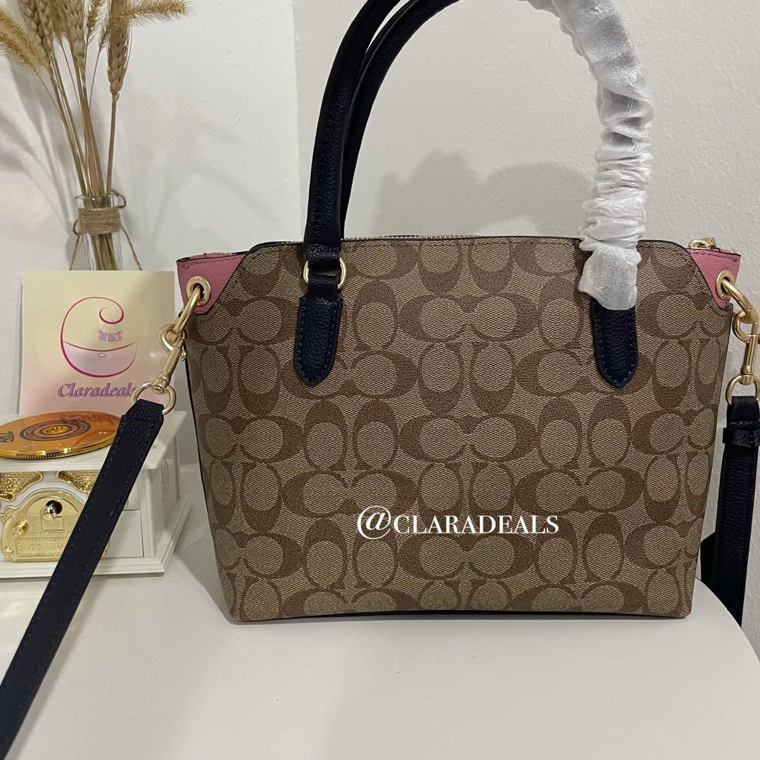 Coach Remi Satchel in Signature Canvas, Women's Fashion, Bags & Wallets ...