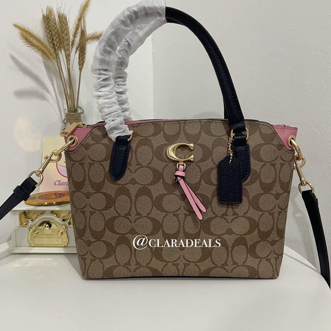 Coach Remi Satchel in Signature Canvas, Women's Fashion, Bags & Wallets ...