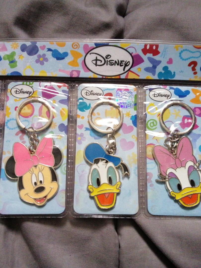 DISNEY CHARACTERS KEYCHAIN, Everything Else on Carousell