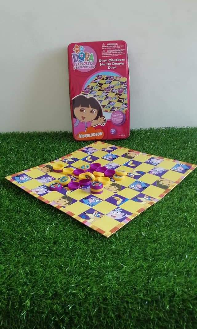 Dora and swiper checker 24coin complete, Hobbies & Toys, Toys & Games ...