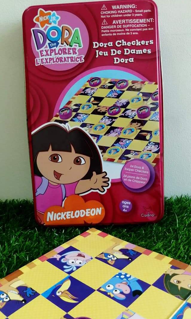 Dora and swiper checker 24coin complete, Hobbies & Toys, Toys & Games ...