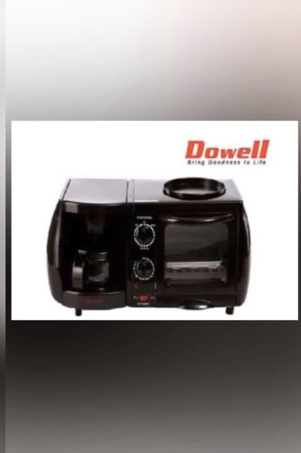 Dowell BM-2121 Breakfast Maker 💗, Furniture & Home Living, Kitchenware ...
