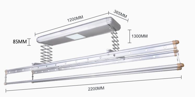 Electric drying rack / Automated laundry system / Ceiling mounted ...