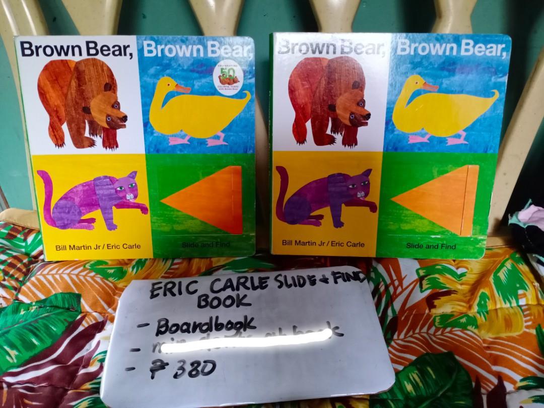 Eric Carle -Brown Bear, Brown Bear, What Do You See? Slide and Find ...