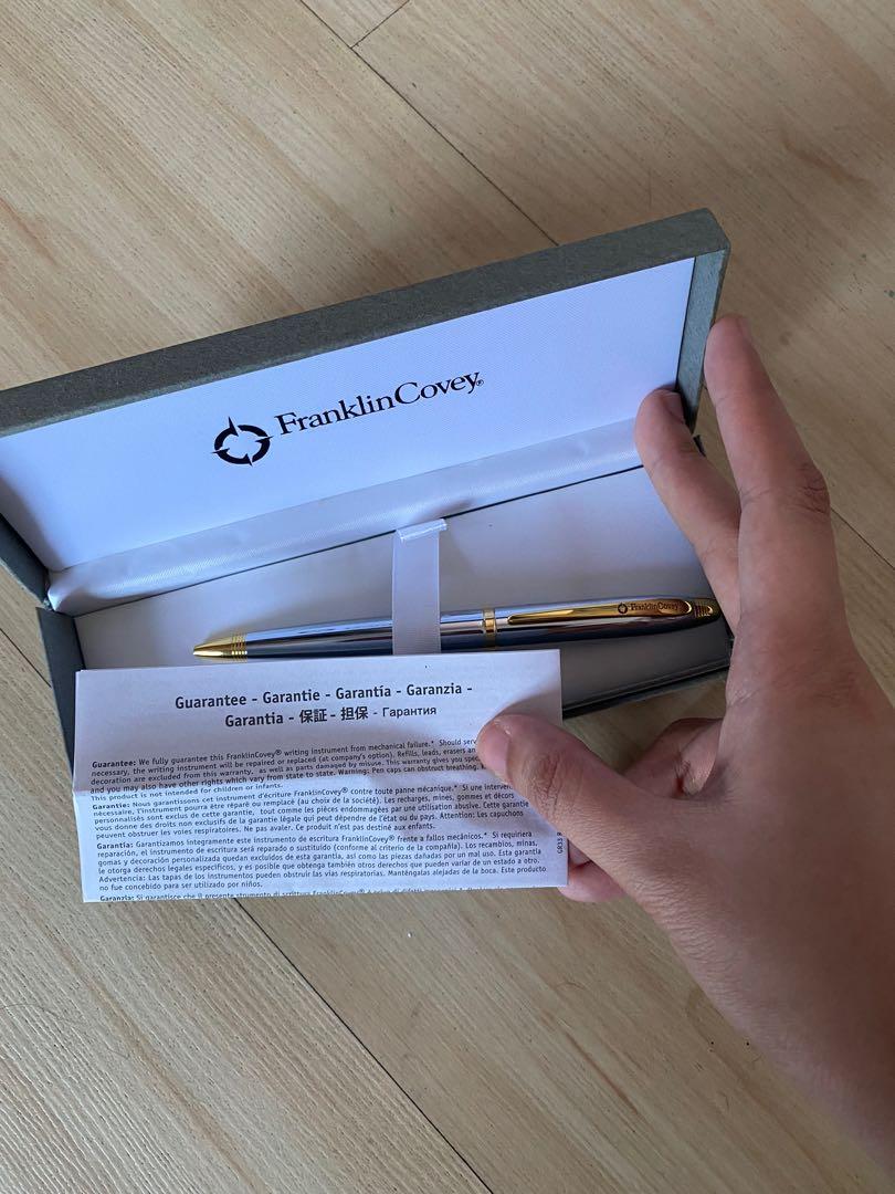 Franklin Covey Pen Two Tone Lexington Ballpoint Pen, Hobbies & Toys ...