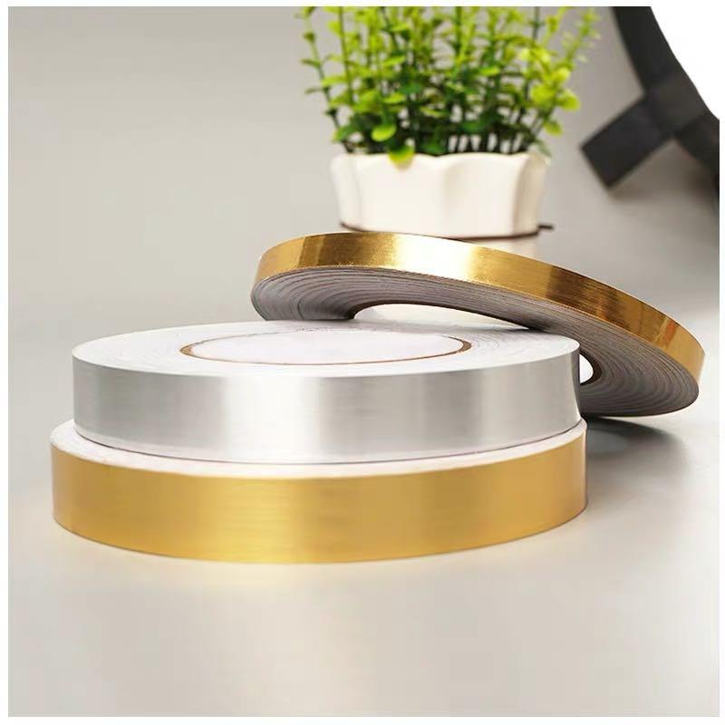 Gold line sticker for past wallpaper floor wardrobe carbine, Furniture ...