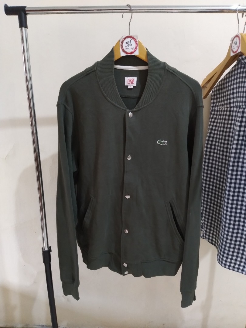 Jaket lacoste fred perry adidas, Fesyen Pria, Pakaian , Atasan di Carousell