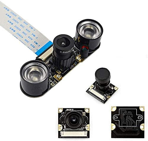 Longruner Raspberry PI Camera Module 5MP 1080p OV5647 Sensor HD Video ...