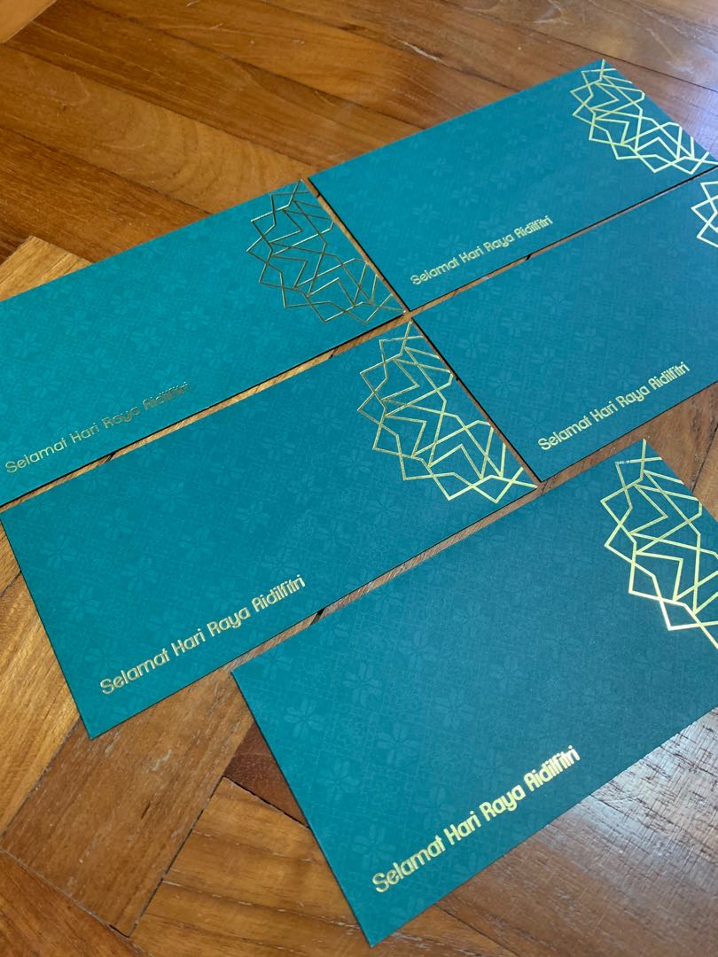 Maybank Red Packet / Green Packet / Raya Packet / Sampul (5 pieces ...