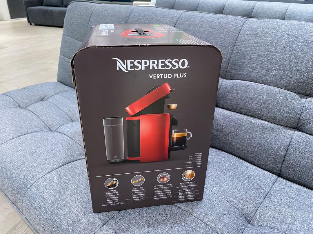 Nespresso Vertuo Plus Coffee Machine (Red color), TV & Home Appliances ...