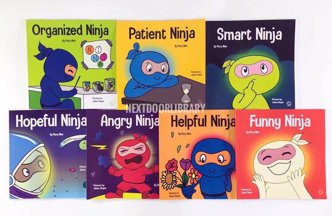 Ninja Books Social Emotional Life Values, Hobbies & Toys, Books ...