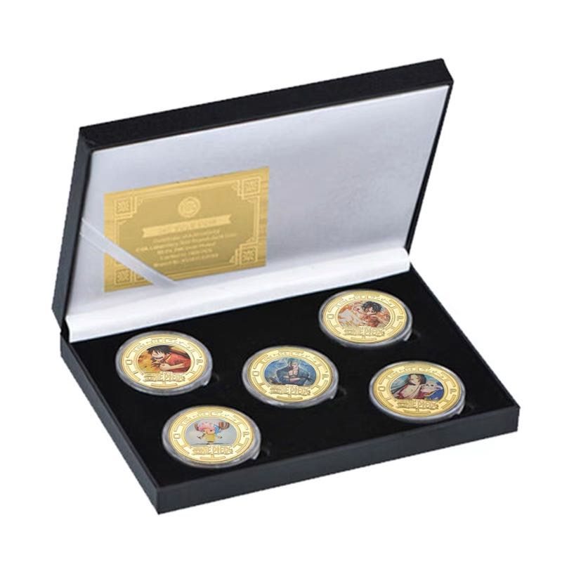 One Piece 20th Anniversary Commemorative coins, Hobbies & Toys ...