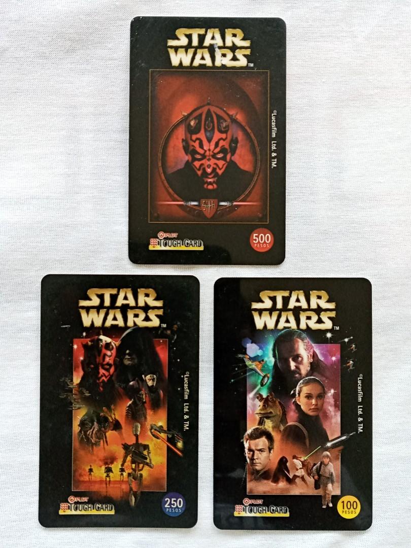 PLDT Fonkard Touch Card X-Men/ E.T. 20th anniv/ Star Wars Collectible ...