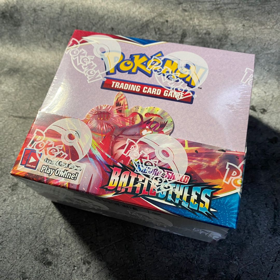 Pokemon SWSH Battle Styles Sealed Booster Box, Hobbies & Toys, Toys ...
