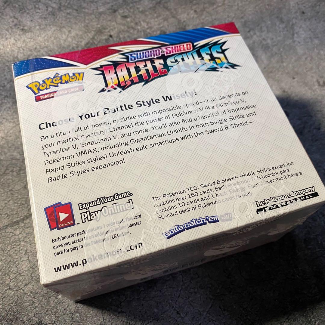 Pokemon SWSH Battle Styles Sealed Booster Box, Hobbies & Toys, Toys ...