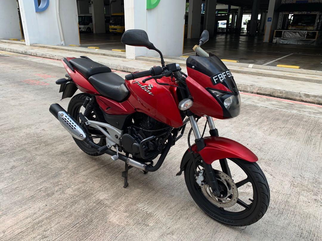 Pulsar Bajaj 180, Motorcycles, Motorcycles for Sale, Class 2B on Carousell