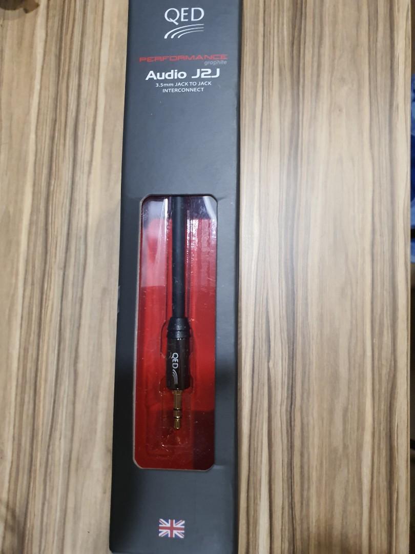 QED Performance Graphite 3.5mm J2J Cable (1.5 m), Audio, Portable Audio Accessories on Carousell