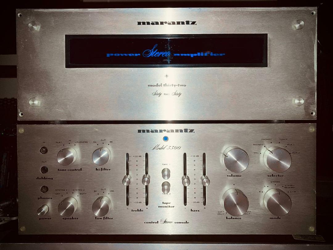 Rare Vintage Marantz Pwr Amp Model 32, only about 2000 pieces were made ...