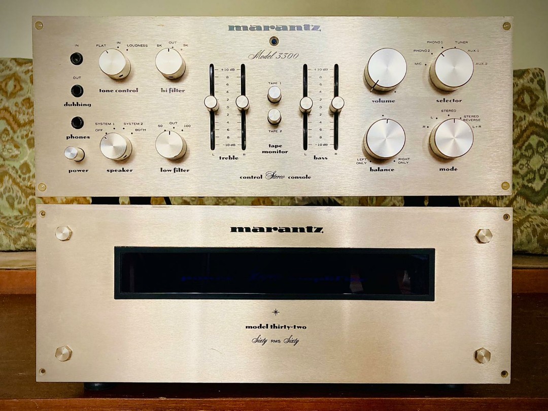 Rare Vintage Marantz Pwr Amp Model 32, only about 2000 pieces were made ...