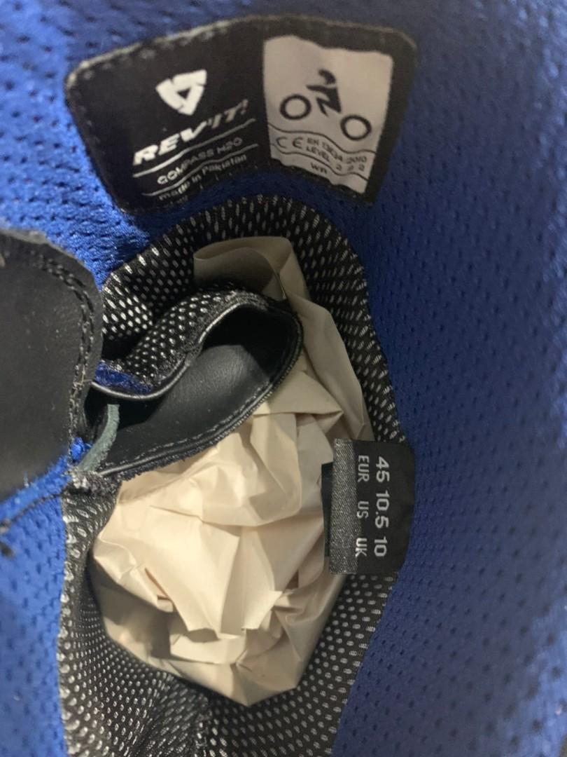 REV'IT Compass H20 Riding Boots, Motorcycles, Motorcycle Apparel on Carousell