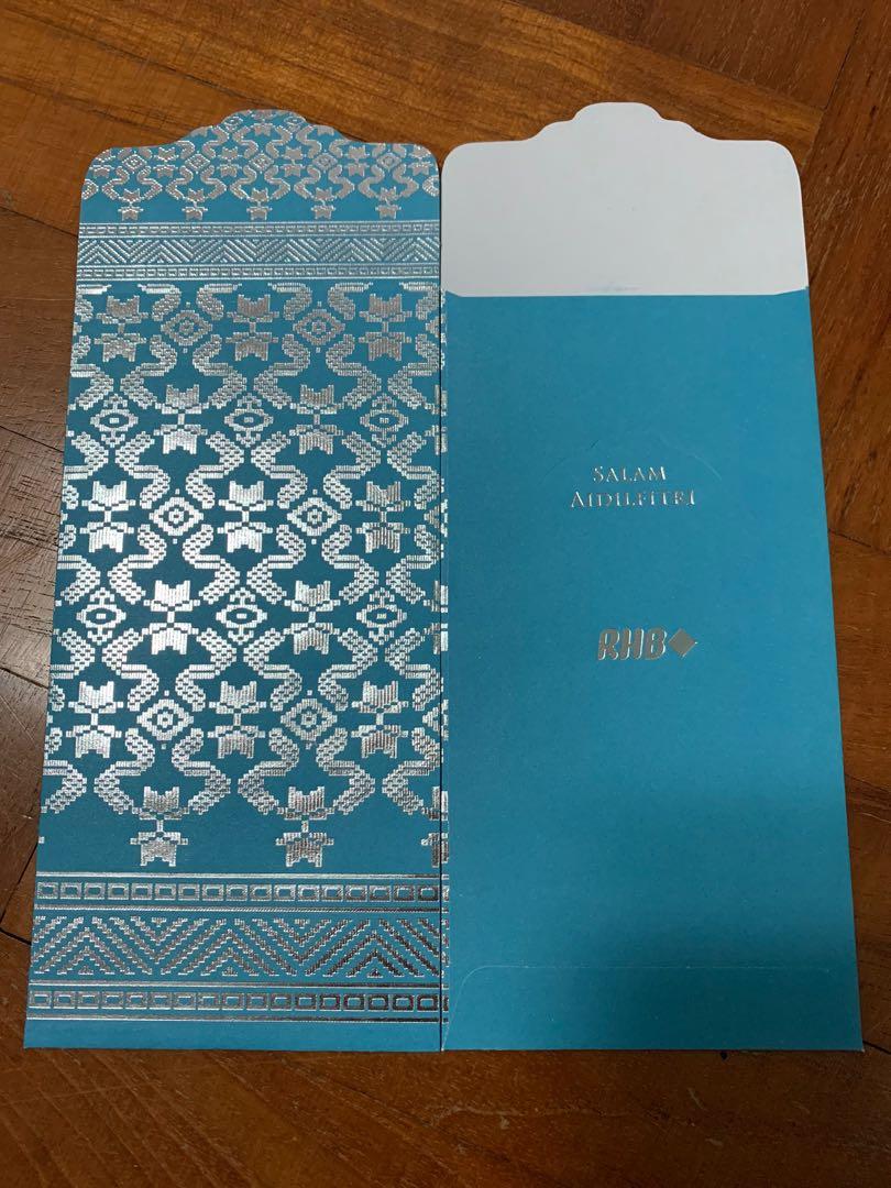 RHB Bank Red Packet / Green Packet / Raya Packet (5 pieces), Everything ...