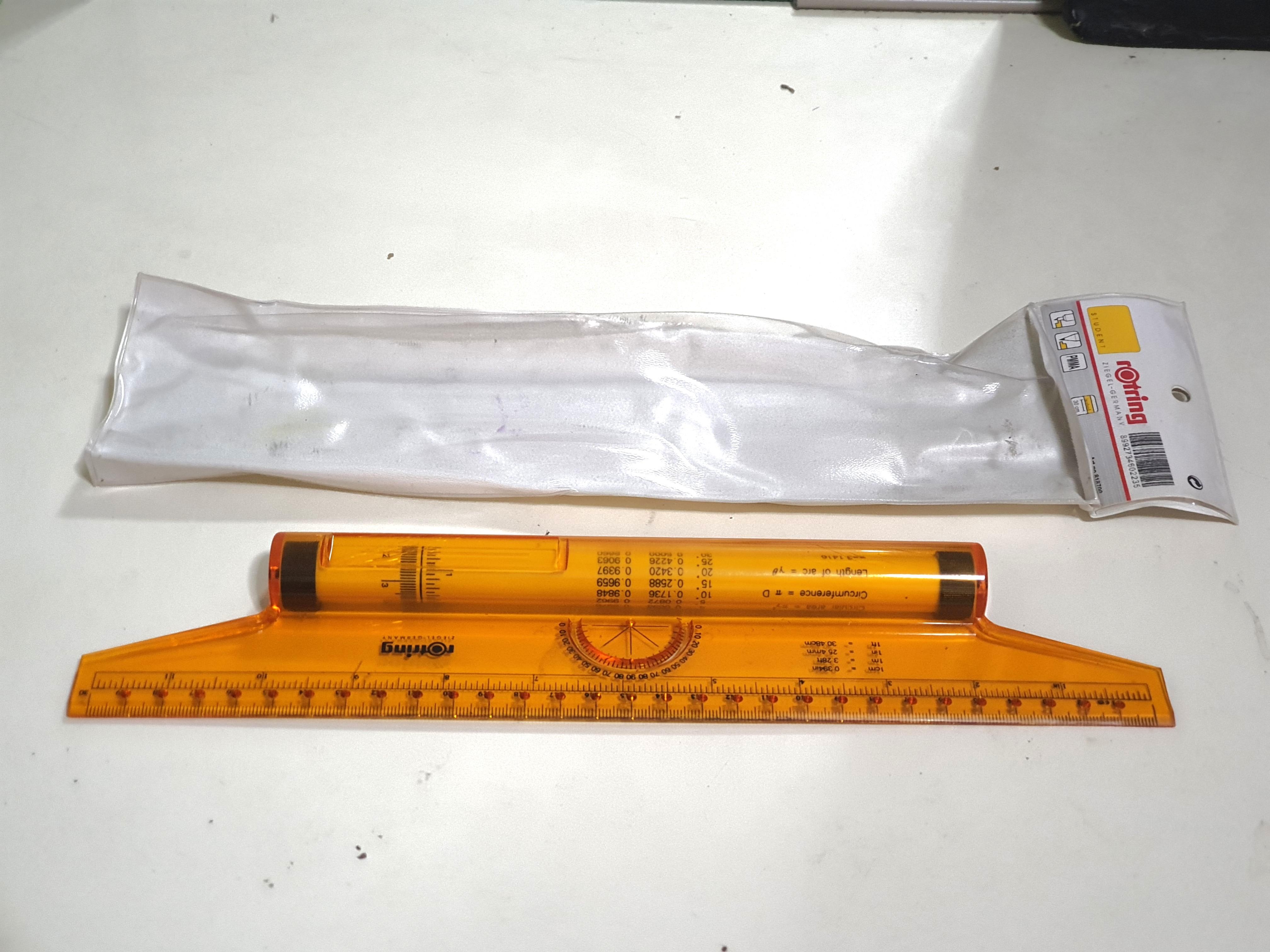 rotring rolling ruler, Hobbies & Toys, Stationery & Craft, Stationery ...