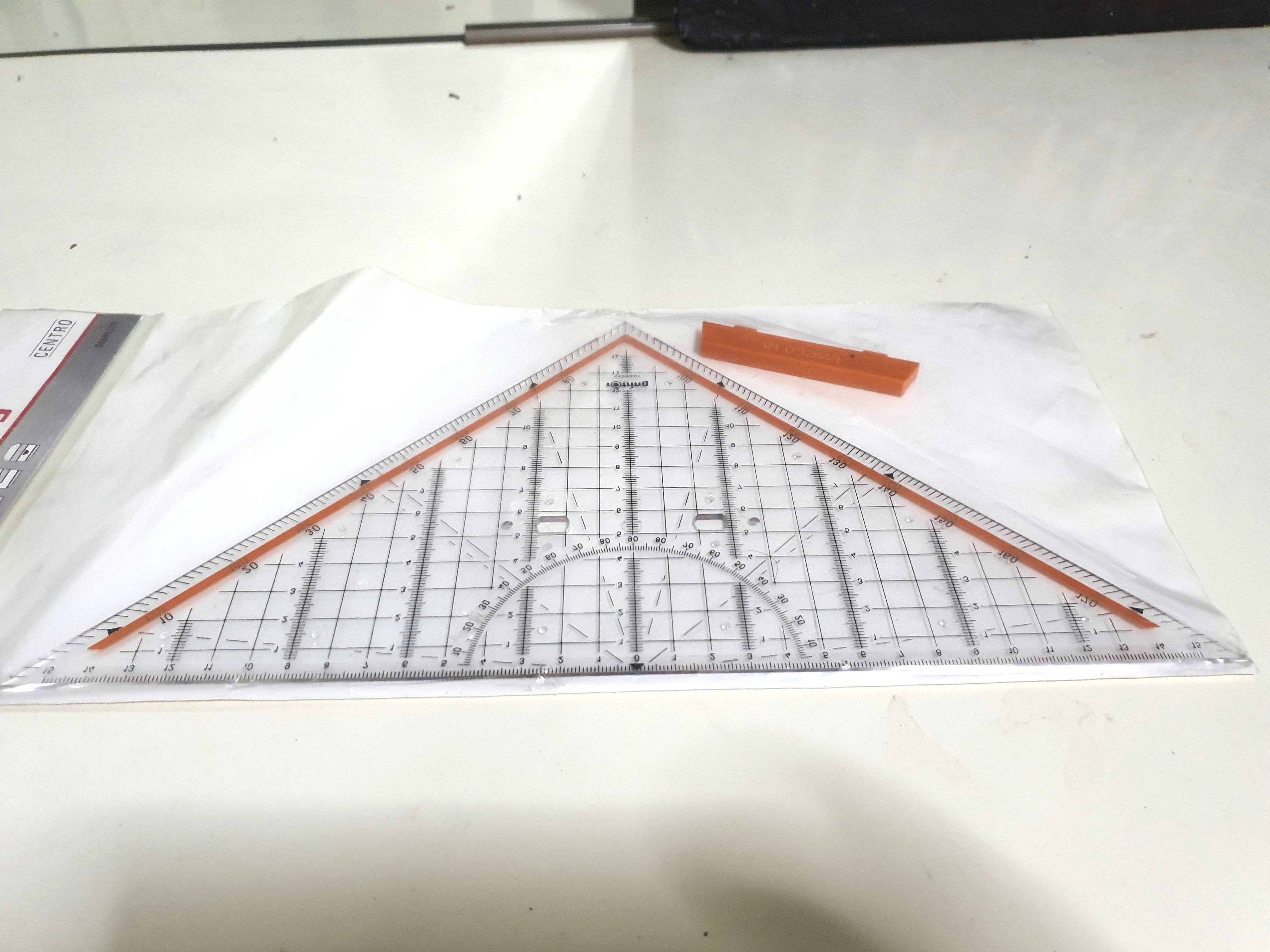 Rotring Triangle Ruler, Books & Stationery, Stationery on Carousell