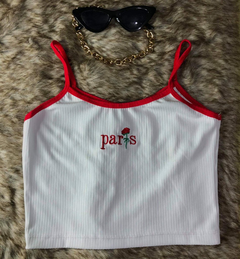 Sando crop top, Women's Fashion, Tops, Others Tops on Carousell