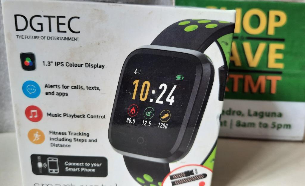 Smart Watch DGTEC DG1039SWB, Men's Fashion, Watches & Accessories ...