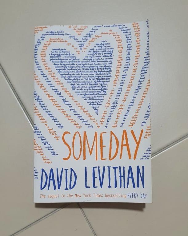 Someday - David Levithan, Books & Stationery, Fiction on Carousell