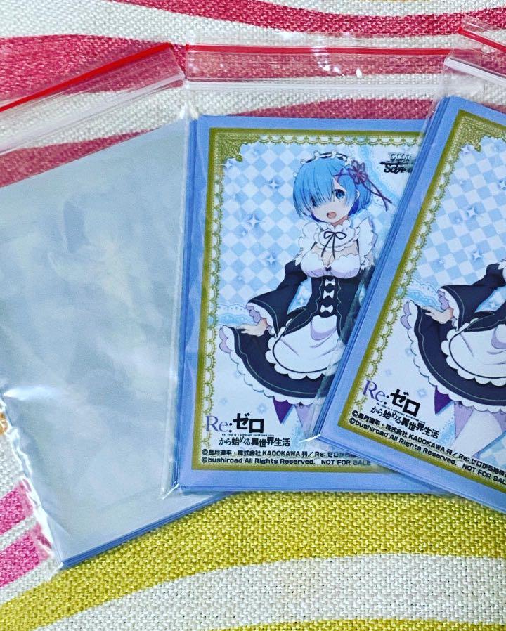 Standard Size Rem Waifu Card Sleeves (RE:ZERO KADOKAWA), Hobbies & Toys ...