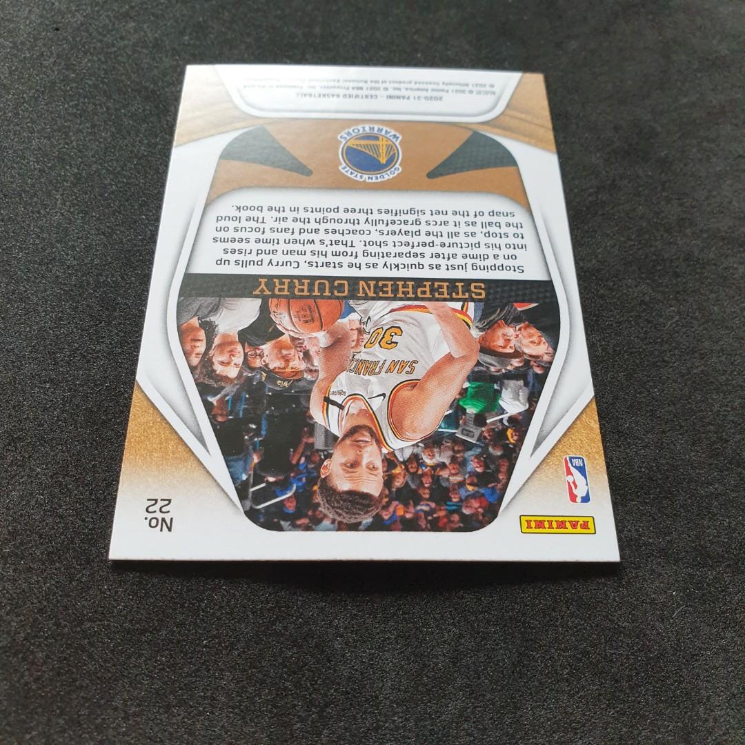 Steph Curry Panini Certified 2020-21 Gold Team NBA Cards, Hobbies ...