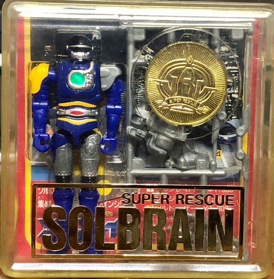 Super Rescue Solbrain 特救指令 Solbraver, 興趣及遊戲, 玩具 & 遊戲類 - Carousell