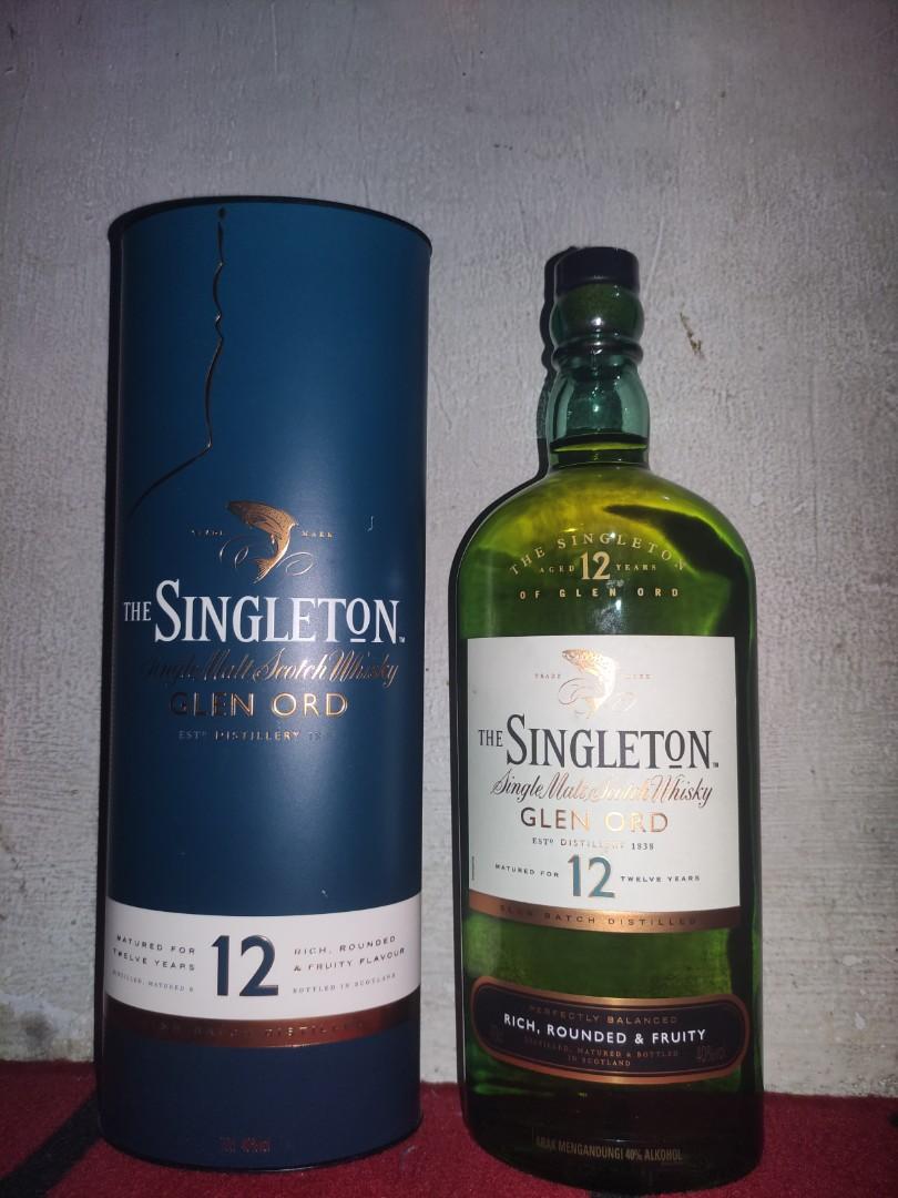 The Singleton Glen Ord 12 years, Makanan & Minuman, Minuman Tidak ...