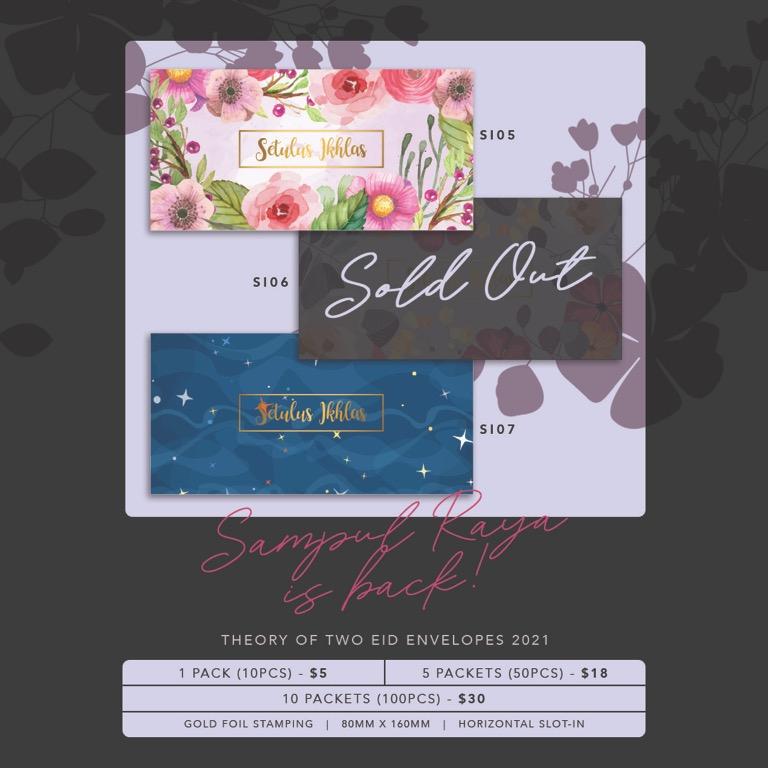 Theory of Two Studio - Setulus Ikhlas Envelopes (Sampul Duit Raya ...