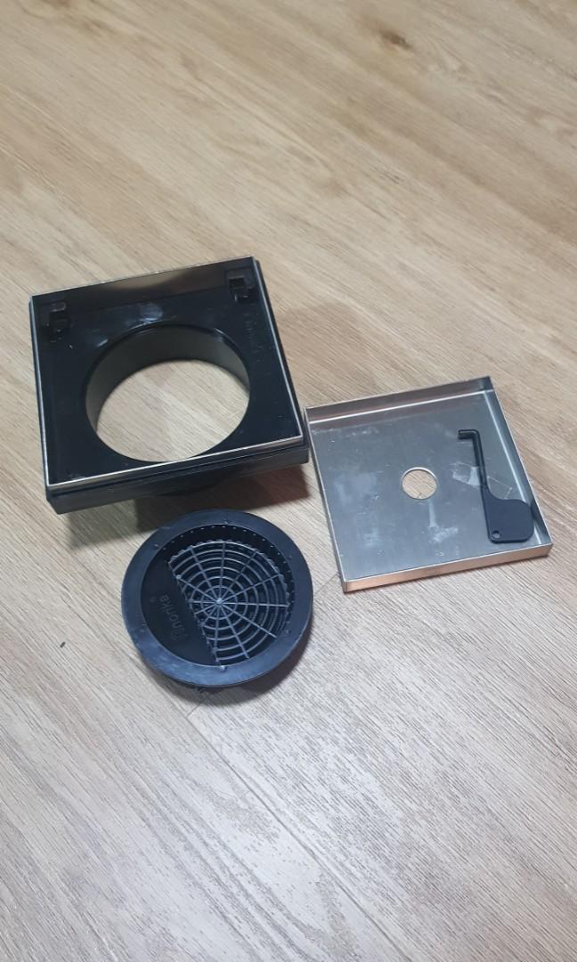 Tile Floor Trap with Anti Bugs Flap, Furniture & Home Living, Furniture ...