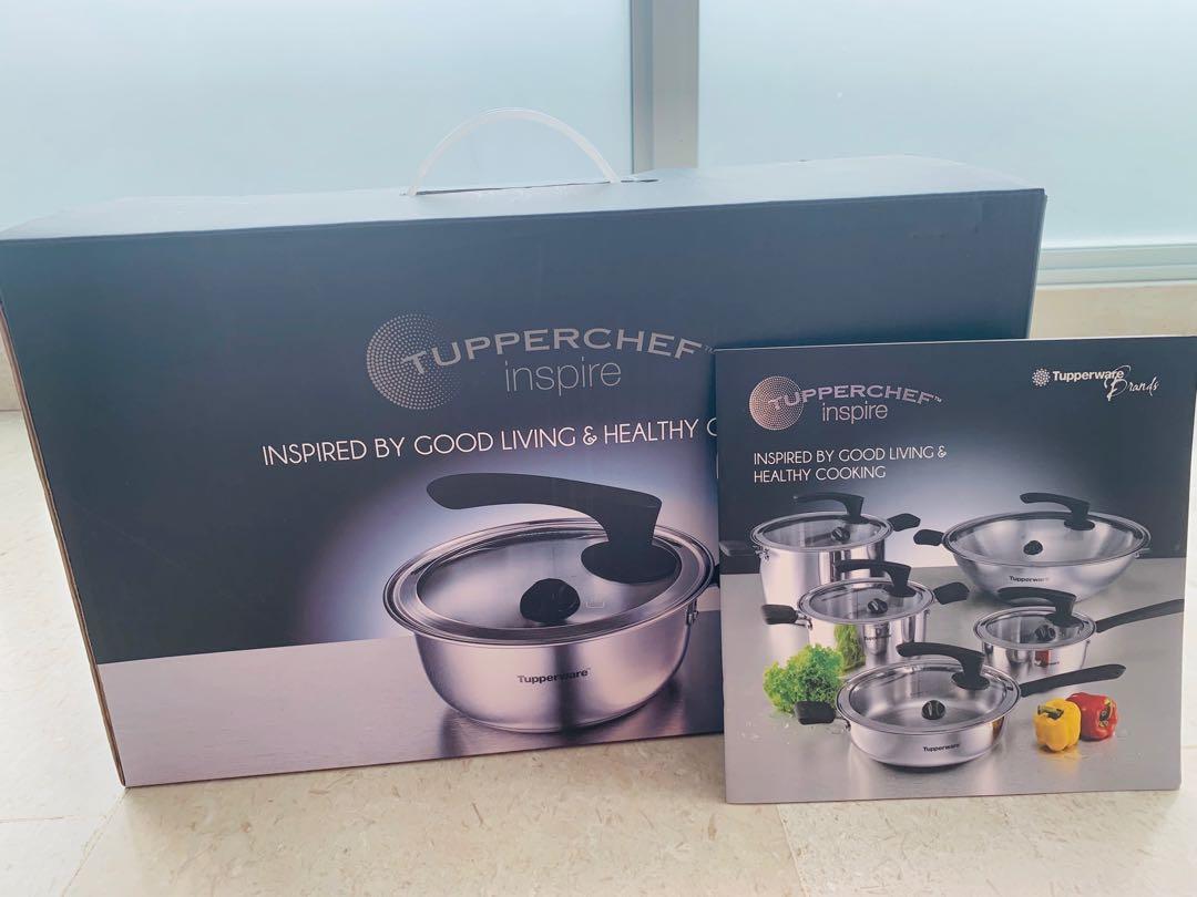 Tupperware Tupperchef Inspire pan, Furniture & Home Living, Kitchenware ...