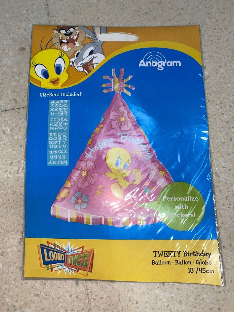 Tweety Bird Balloons, Everything Else on Carousell