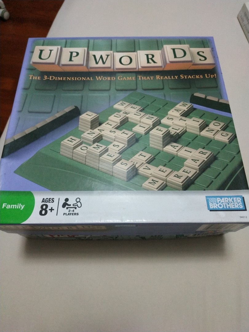 Upwords Word Board Game, Hobbies & Toys, Toys & Games on Carousell