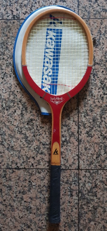 Vintage Tennis racket : Japanese brand wooden racquet for sale, Sports ...