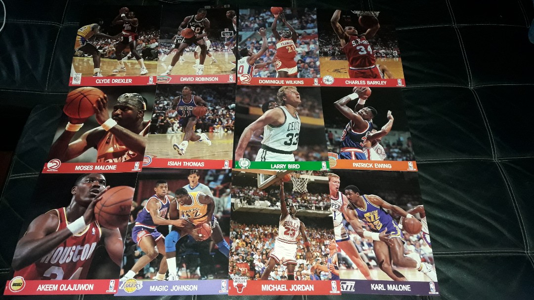 17 pcs vintage NBA poster 4k take all pm if interested COD via Lalamove ...