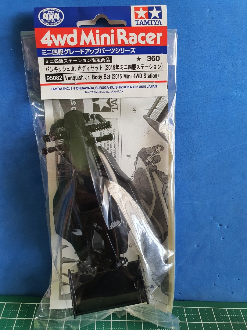 2014 tamiya 1/32 mini 4WD Vanquish Jr Body set, Hobbies & Toys, Toys ...