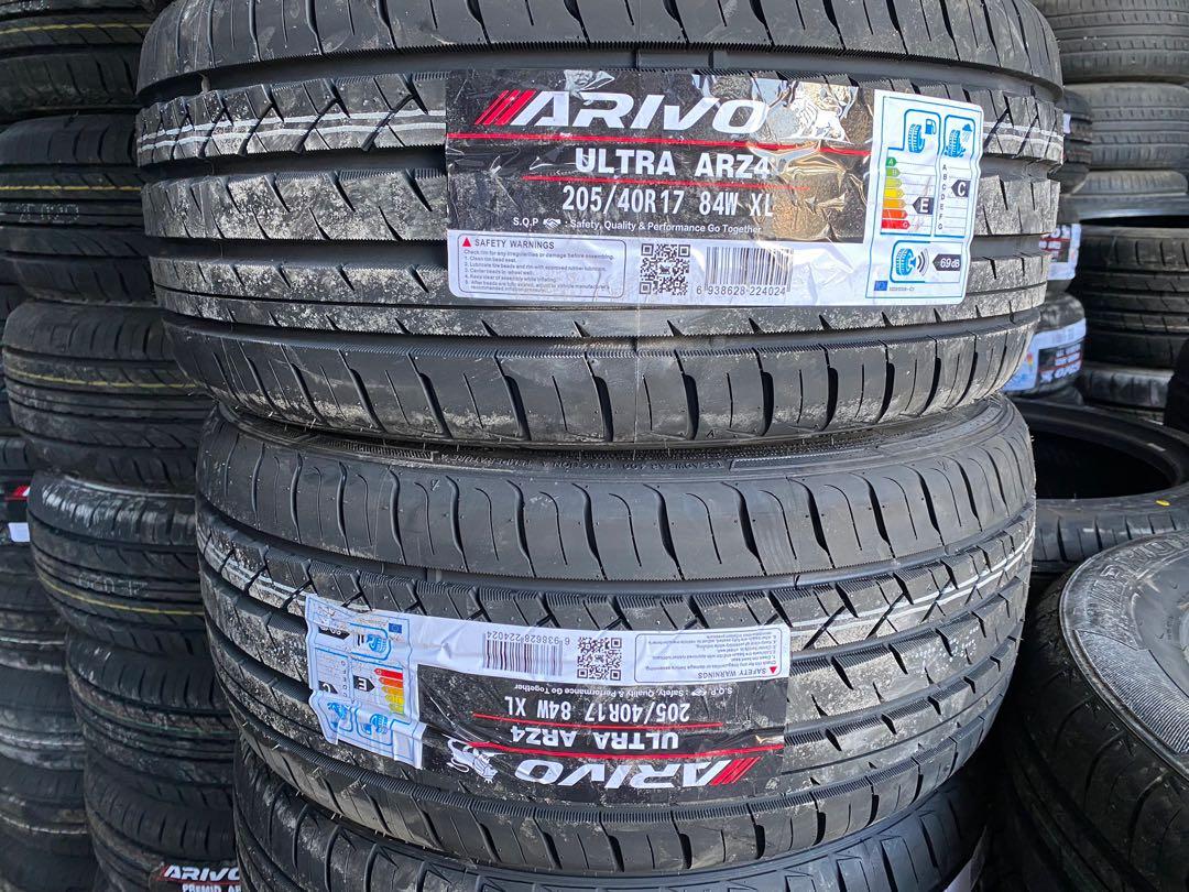 205-40-r17 Arivo Ultra ARZ4 Bnew tire, Car Parts & Accessories, Mags ...
